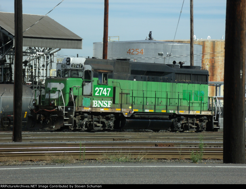 BNSF 2747 at Willbridge